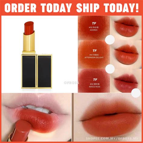 Tom Ford Lip Color Satin Matte Lipstick Shopee Malaysia