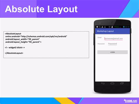 Basic Android Layout Pdf Programming Languages Computing