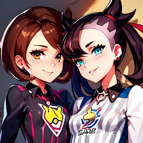 Galar Goddesses Marnie Gloria Prompting A Fanfic Civitai