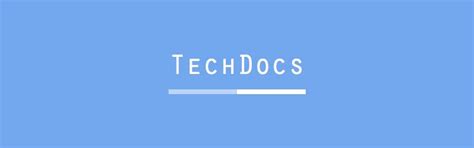 Techdocs