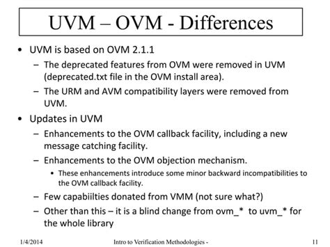 Systemverilog Based Ovm And Uvm Verification Methodologies Pptx