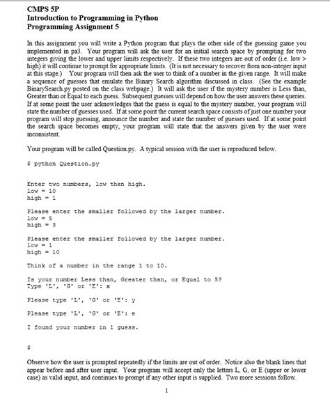 Solved In This Assignment You Will Write A Python Program Chegg