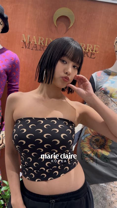 나띠가 사랑하는 마린세르 팝업 스토어 오픈 마리끌레르 마리끌레르 코리아 Marieclairekorea