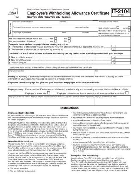 Illinois Withholding Allowance Worksheet Fillable Form Il 941