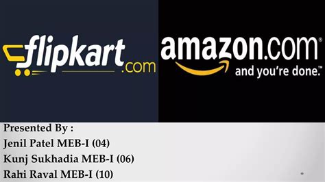 Amazon Vs Flipkart Pptx