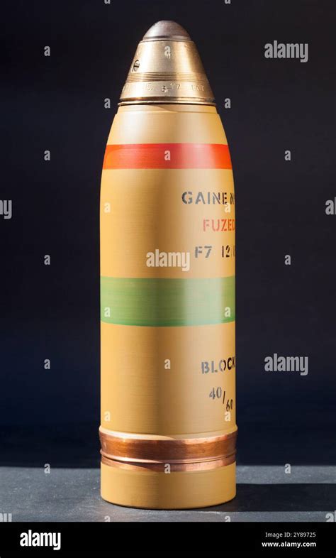 Shell Q F 18 Pounder H E Shell Mk Ii Canadian Manufactured High Explosive Projectile With