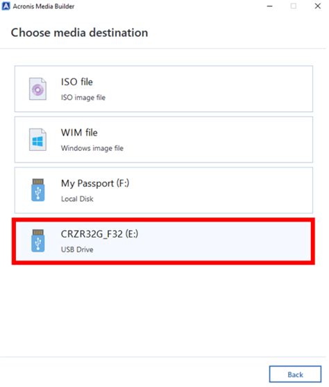 Steps To Create Acronis True Image For Sandisk Rescue Media Sandisk