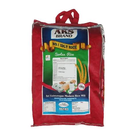 10kg Aks Idly Rice Packaging Type Pp Bag At ₹ 500 Kg In Vellore Id