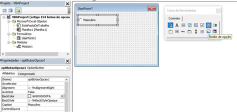 Botão De Opção Excel Vba Automate Excel