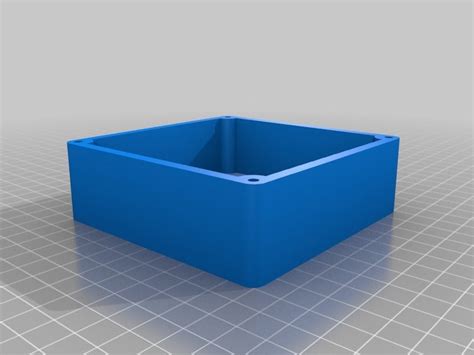 Box For Arduino Lcd Shield By Wherzog Download Free Stl Model