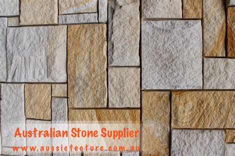 Australian Sandstone Colonial Walling Made Up Of Natural Sandstone Cladding Available In 4
