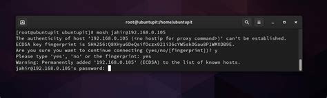 how to install mosh shell as ssh alternative on linux desktop