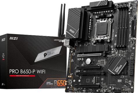 Amazon MSI PRO B P WiFi ProSeries マザーボード AMD AM ATXDDR PCIe