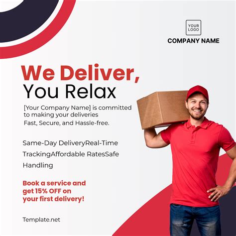 Free Courier Service Templates To Edit Online