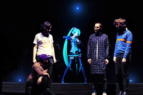 Talking To Anamanaguchi About Touring With Virtual Pop Star Hatsune Miku The Verge