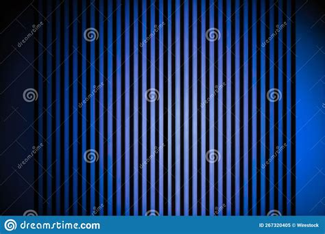 Ai Generated Illustration Of Blue Vertical Lines Seamless Loop Abstract Background Stock
