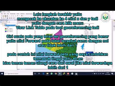 Tutorial Melakukan Georeferencing Pada Sebuah Peta Di Aplikasi ArcMap