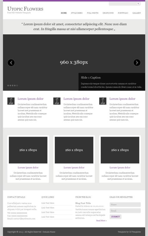 Convert Photoshop Design To Html Css Responsive By Webexpertaqsa Fiverr