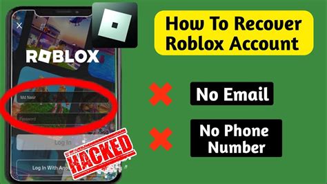 How To Recover Roblox Account Without Email Or Phone Number 2024 Recover Roblox Account Youtube
