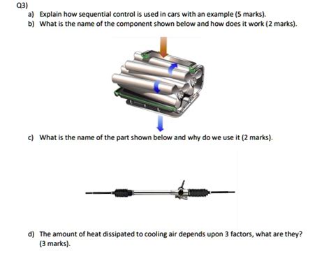 Solved Q3 A Explain How Sequential Control Is Used In Cars With An