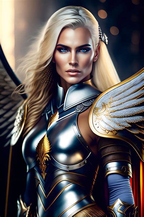 Artstation Female Warrior Portrait Artworks