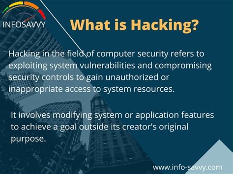 what is hacking and types of hackers pdf technology and computing