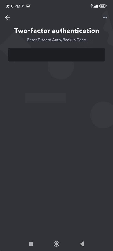 I Reinstalled Discord On My Phone And Its Asking Me For This