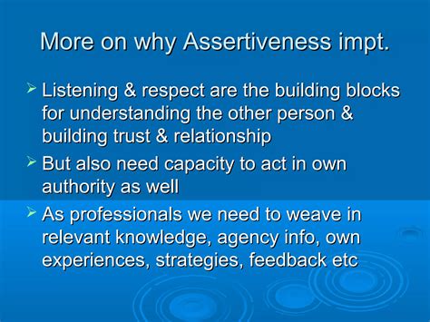 Assertive Skills Ppt