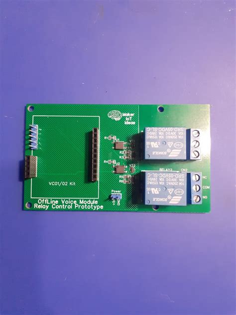 VC 01 VC 02 Offline Voice Module Carrier PCB Share Project PCBWay