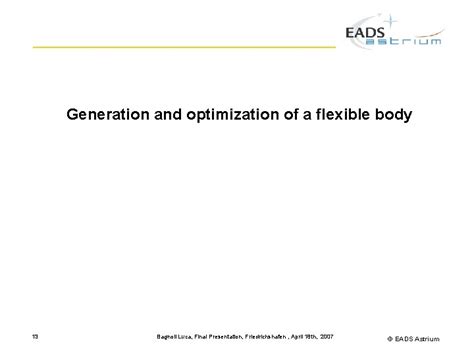 MULTIBODY ANALYSIS OF SOLAR ARRAY DEPLOYMENT USING FLEXIBLE