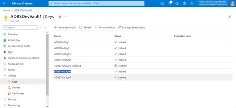 Manage Master Encryption Keys In Azure Key Vault