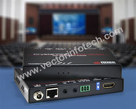 UltraLink E Series DisplayPort 4K KVM IP Extender Switch Vector InfoTech