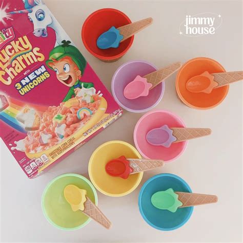 지미하우스 지미하우스 아이스크림 시리얼 숟가락 플라스틱 귀여운 그릇 여름 아이스크림 그릇 조합 과일 위시버킷