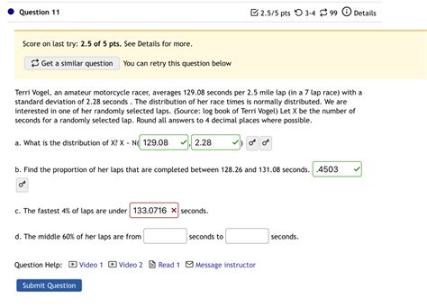 Solved I Struggling With Question C And D I Have A Ti84
