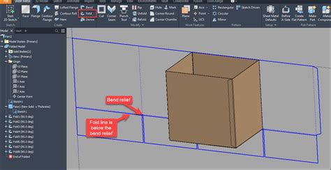 sheet metal flat pattern to folded body autodesk community