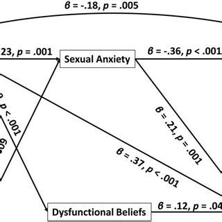 Path Analysis Model Of Sexual Functioning Sexual Distress Sexual Download Scientific Diagram