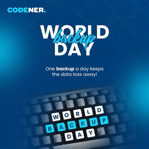 Remember One Backup A Day Keeps The Data Loss Away Social Media Ideas Design Graphic Design