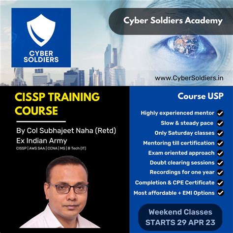 Cyber Soldiers On Linkedin Infosec Ciso Cissp Isc2 Cyber Training Cybertraining