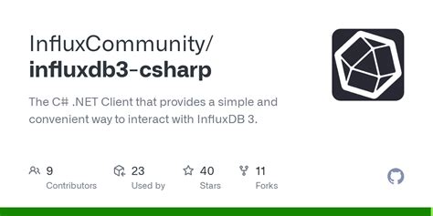 Github Influxcommunityinfluxdb3 Csharp The C Net Client That