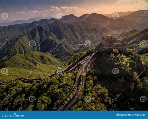 Great Wall Of China From Above