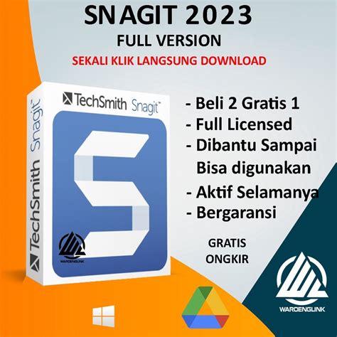 Jual [wl] Techsmith Snagit 2024 Full Aktivasi Software Murah Aplikasi Shopee Indonesia