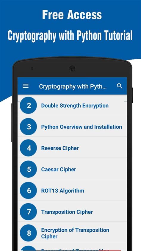 Cryptography With Python Tutorial Apk Download For Android Latest Version