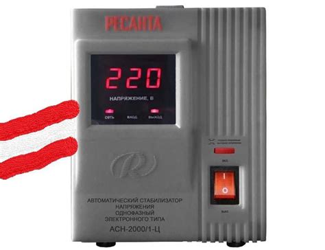 Стабилизатор напряжения Ресанта АСН-2000/1-Ц – купить в Краснодаре ...