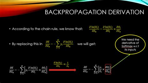 Back Propagation With Cross Entropy And Softmax Mldawn Academy