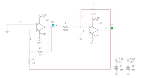 Triangular Waveform Generator Multisim Live