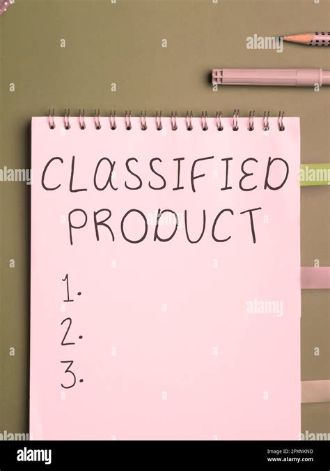 Writing Displaying Text Classified Product Internet Concept Sensitive Data Top Secret