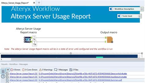 Help On Alteryx Server Usage Report Alteryx Community