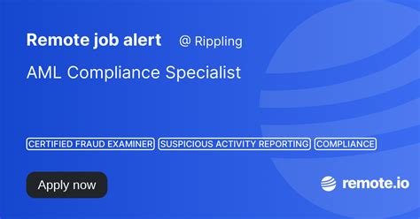 Aml Compliance Specialist