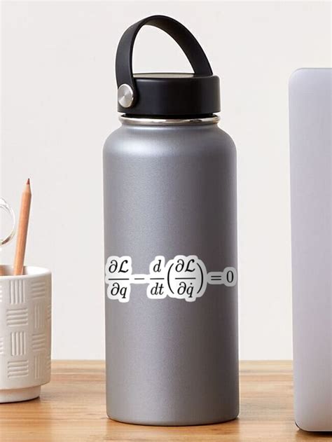 Euler Lagrange Equation Physics And Science Basics Sticker For Sale