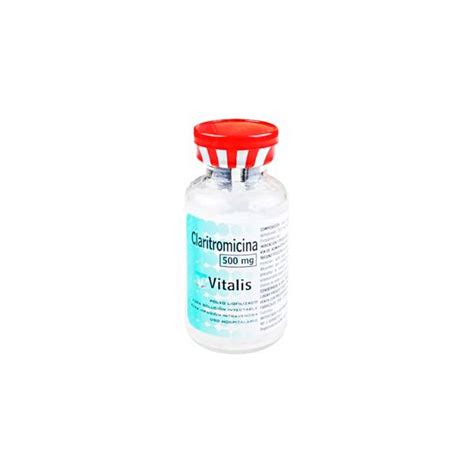 Claritromicina Ampolla 500mg I V Vitalis Farmadon La Farmacia De